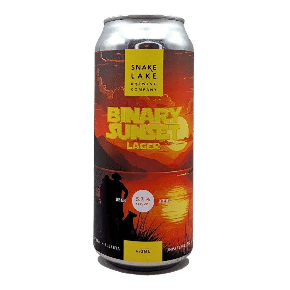 Snake Lake Brewing Company Binary Sunset Lager – Collective - A Craft Beer Shop