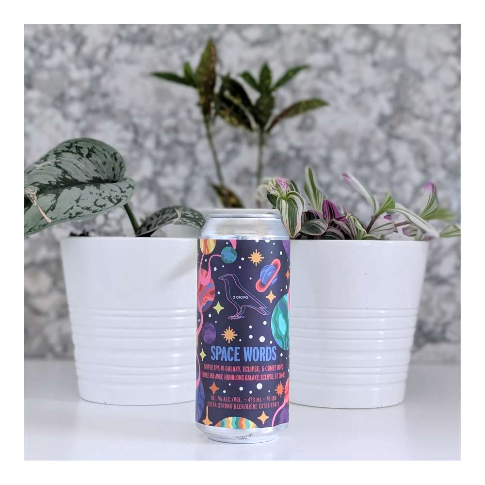 2 Crows Brewing Co. Space Words Triple IPA – Collective - A Craft Beer Shop