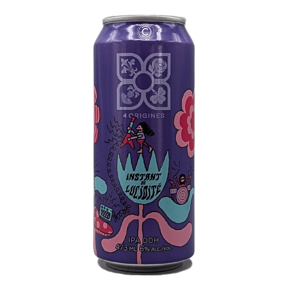 4 Origines Microbrewery Instant de Lucidite DDH Hazy IPA – Collective ...