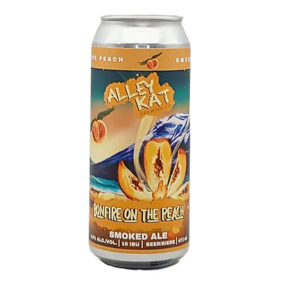 Alley Kat Brewing Company Bonfire on the Peach Fruited Pale Ale ...