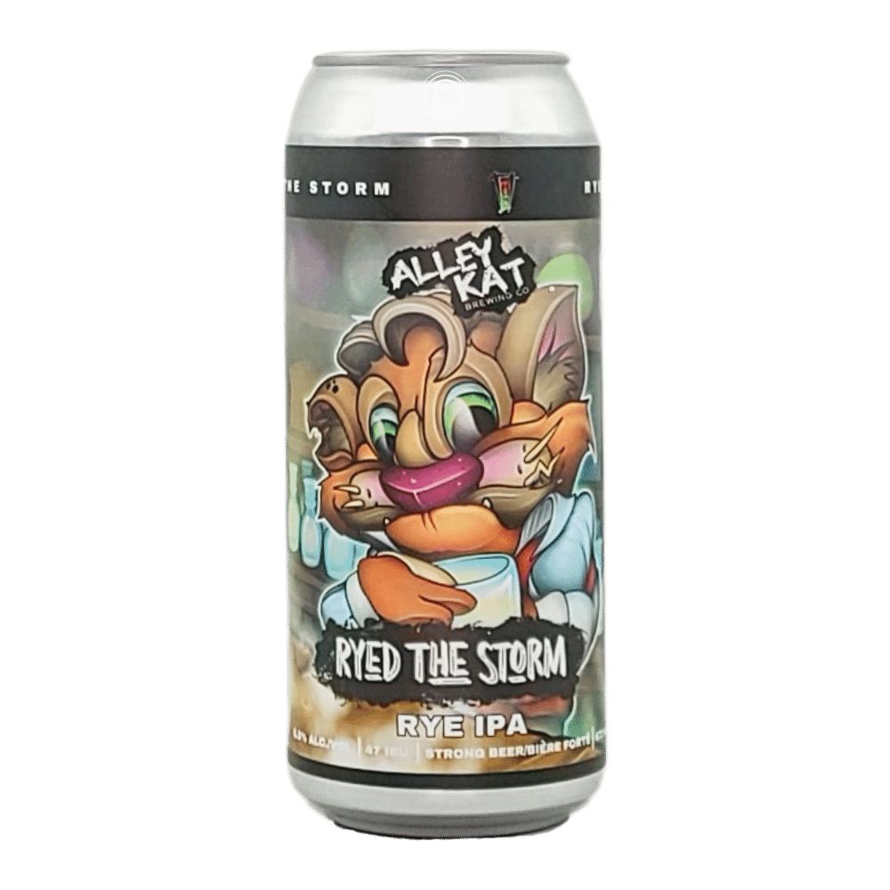 Alley Kat Brewing Company Ryed the Storm Rye IPA – Collective - A Craft ...