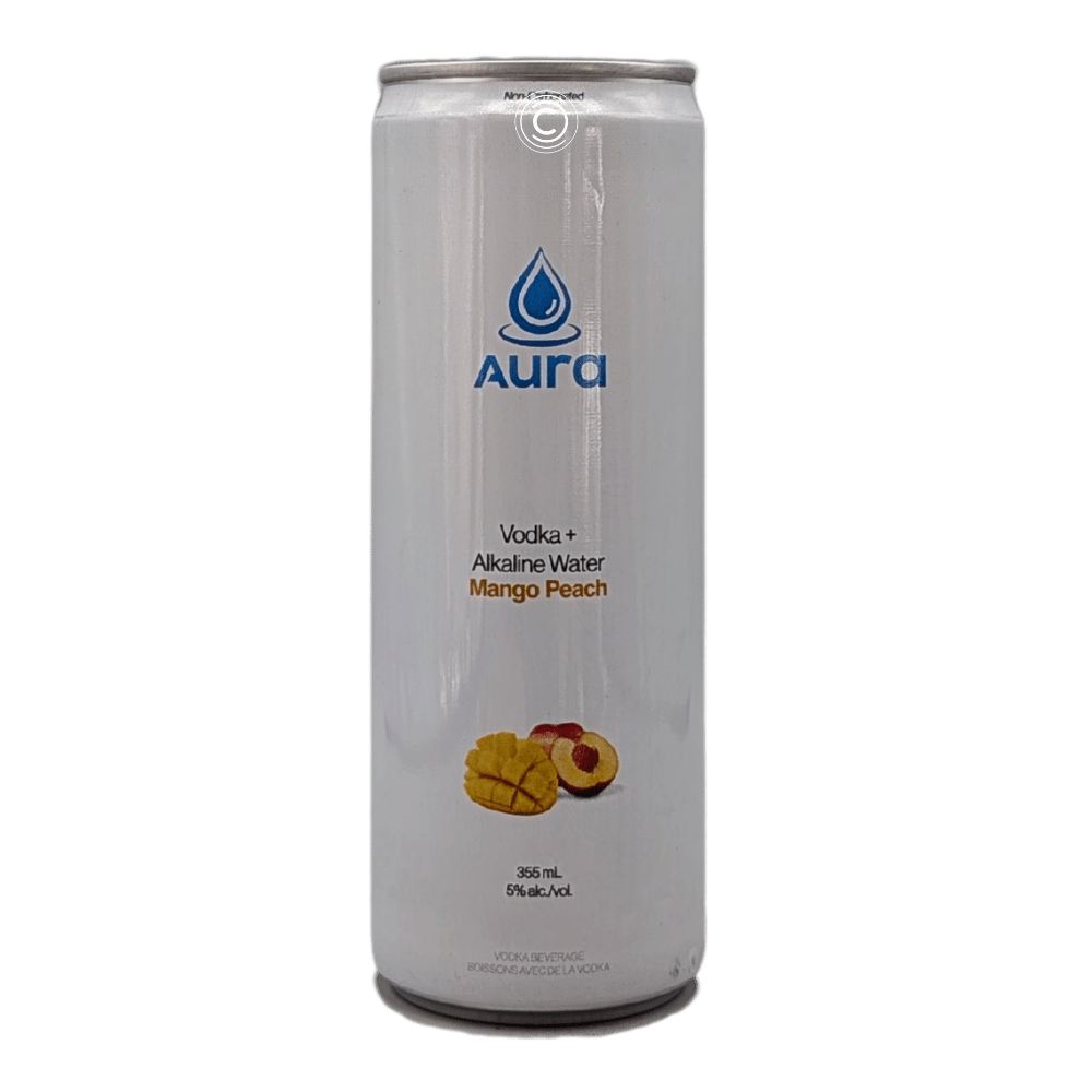 Aura Vodka Water Mango Peach Vodka Water – Collective - A Craft Beer Shop