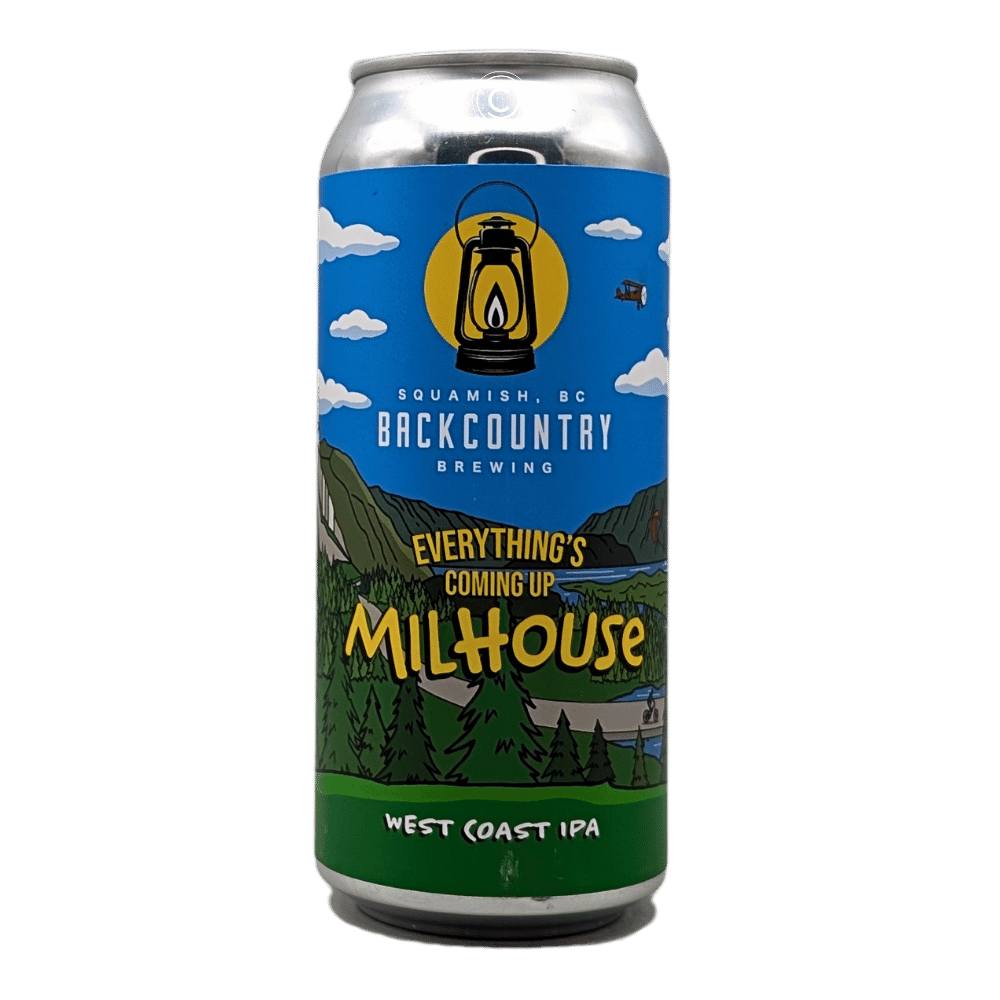 Backcountry Brewing Everything's Coming Up Milhouse West Coast IPA ...