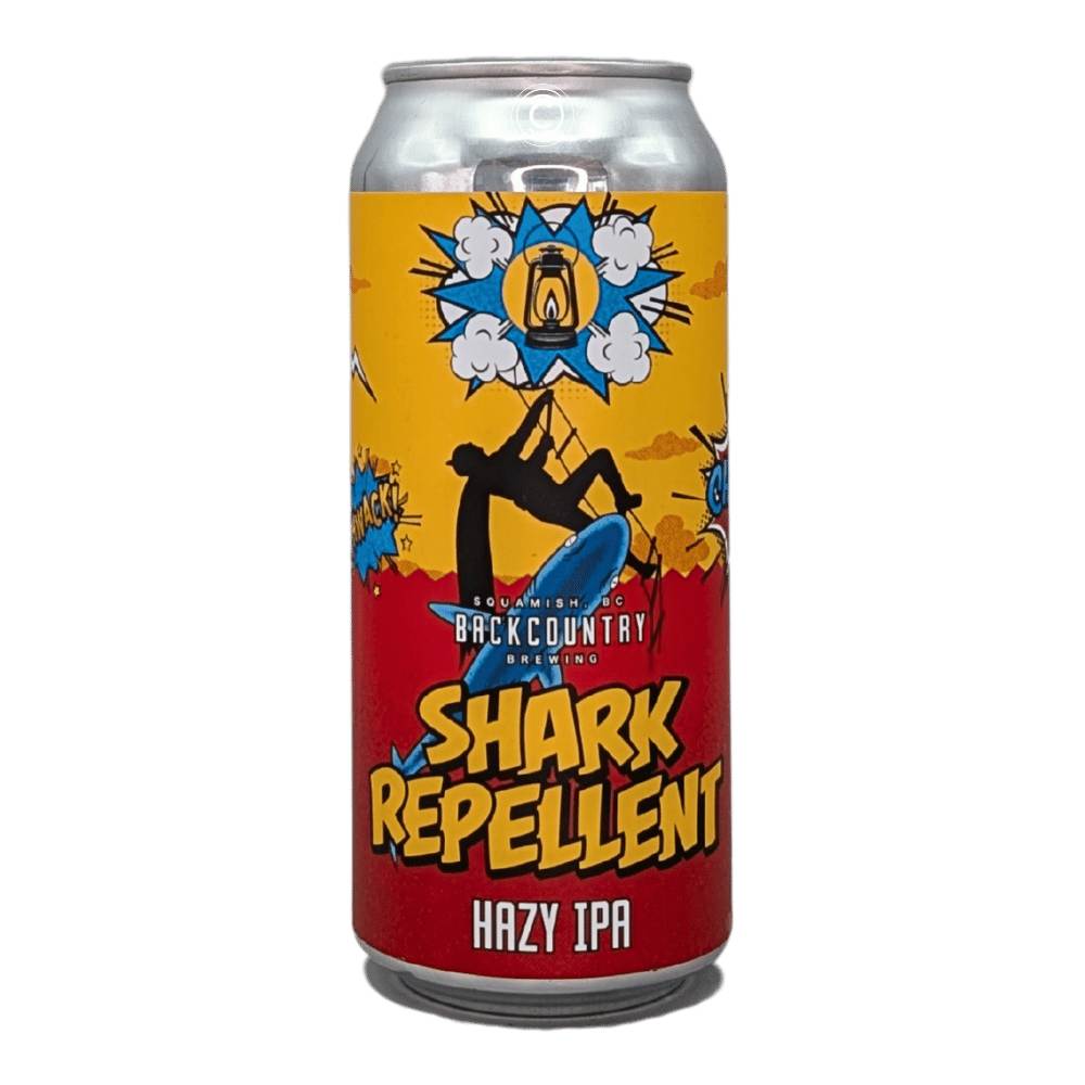 Backcountry Brewing Shark Repellant Hazy IPA – Collective - A Craft ...