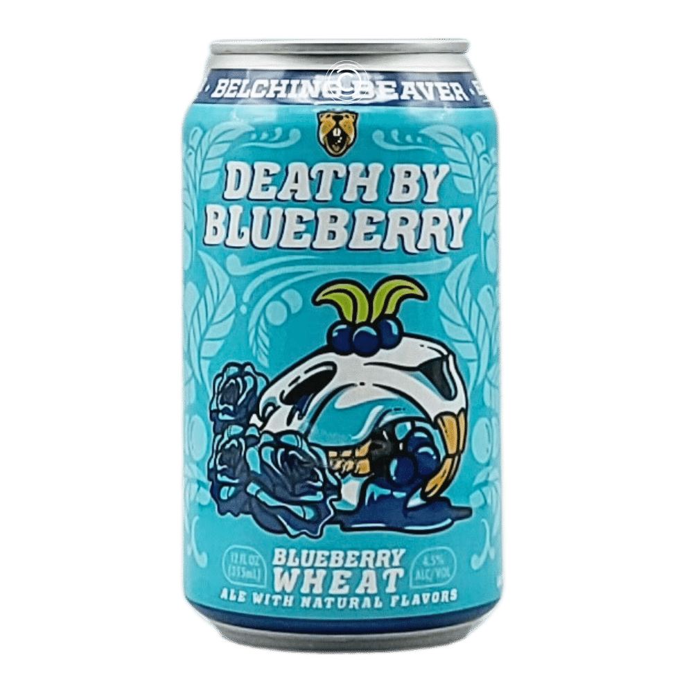 Belching Beaver Brewery Death by Blueberry Fruit Beer – Collective - A ...