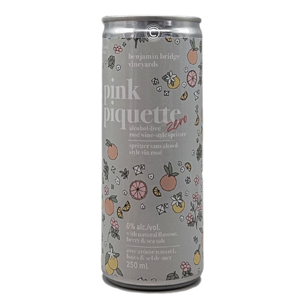 Benjamin Bridge Pink Piquette Zero Non-Alcoholic Wine – Collective - A ...