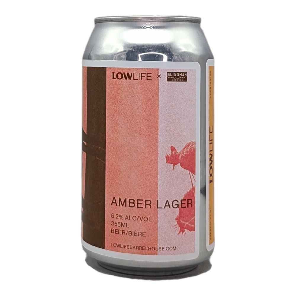 Blindman Brewing x Low Life Barrel House Partner Amber Lager ...