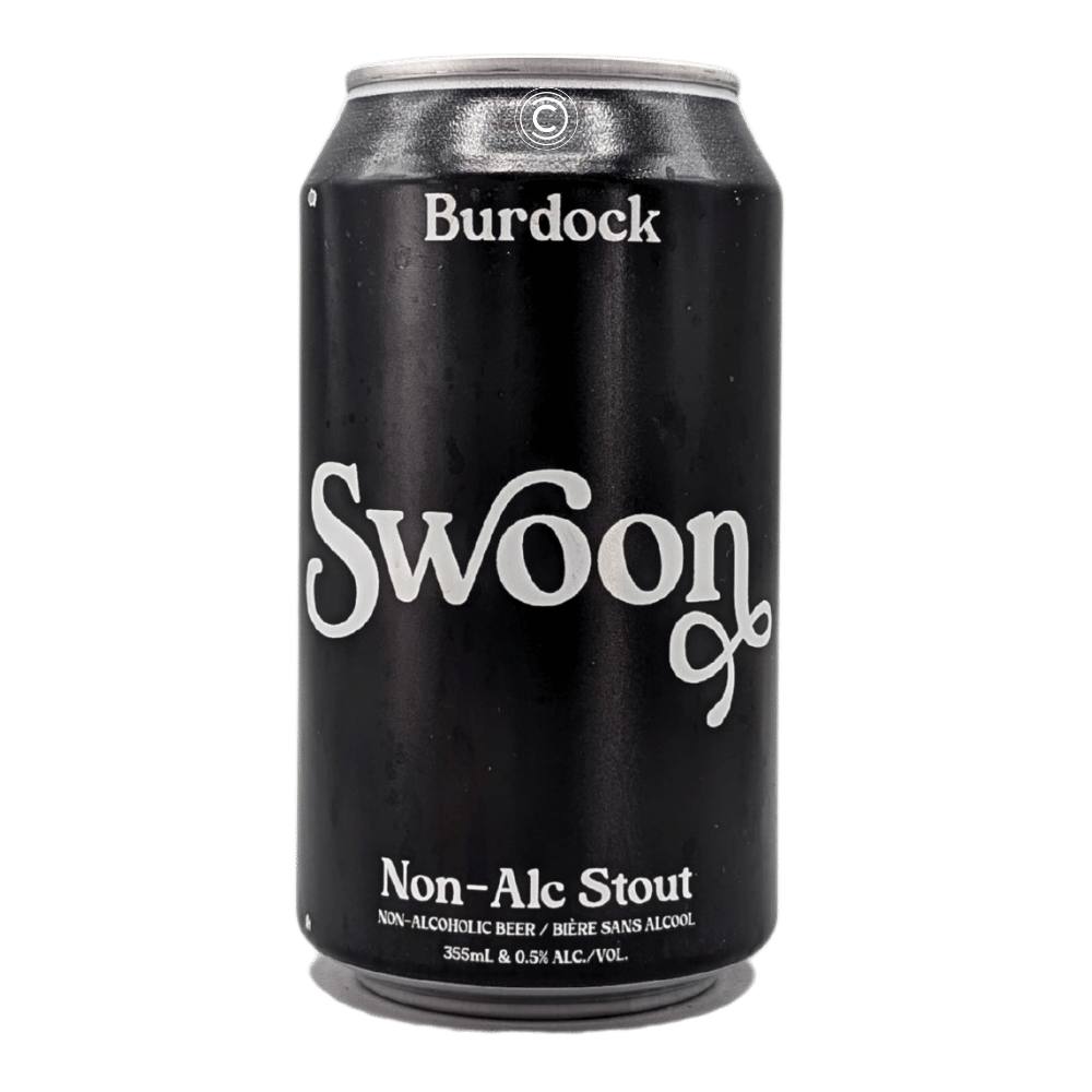 Burdock Brewery Swoon Non-Alc Stout – Collective - A Craft Beer Shop