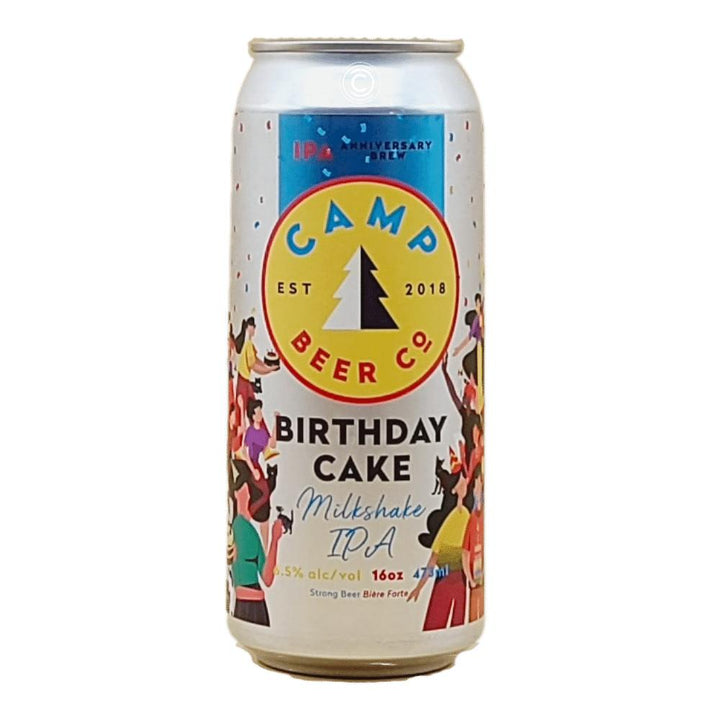 Camp Beer Co. Birthday Cake Milkshake IPA – Collective - A Craft Beer Shop