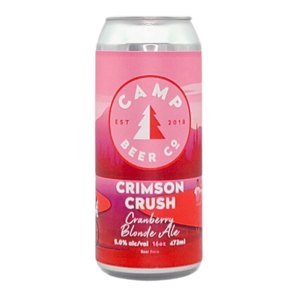 Camp Beer Co. Crimson Crush Cranberry Blonde Ale – Collective - A Craft ...