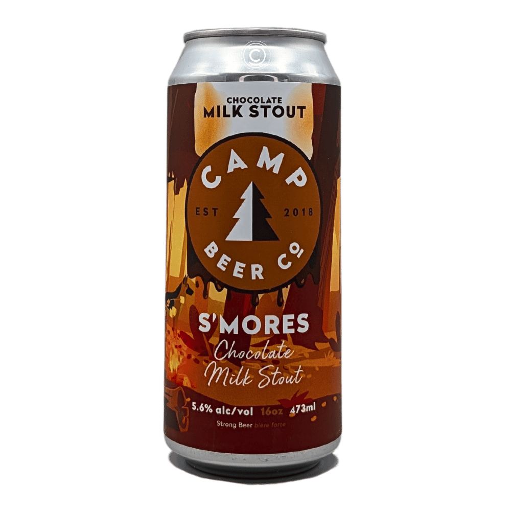 Camp Beer Co. S'Mores Chocolate Milk Stout – Collective - A Craft Beer Shop