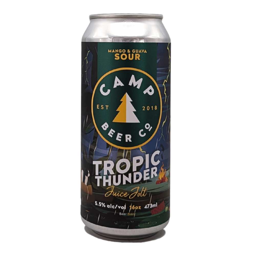 Camp Beer Co. Tropic Thunder Mango Guava Sour – Collective - A Craft ...