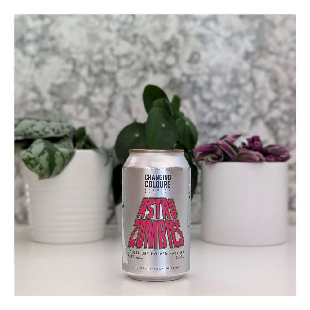 Changing Colours Brewing Project ASTRO ZOMBIES Hazy IPA – Collective ...