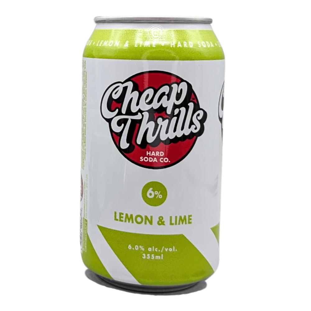 Cheap Thrills Hard Soda Co. Lemon & Lime Hard Soda – Collective - A ...