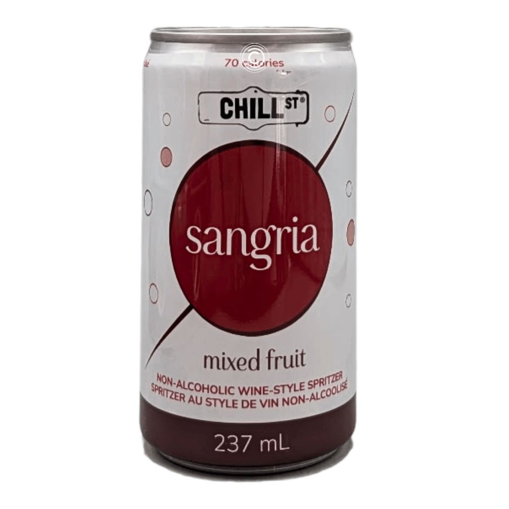 Chill Street Craft Mocktails Sangria Non-Alcoholic Wine Spritzer ...