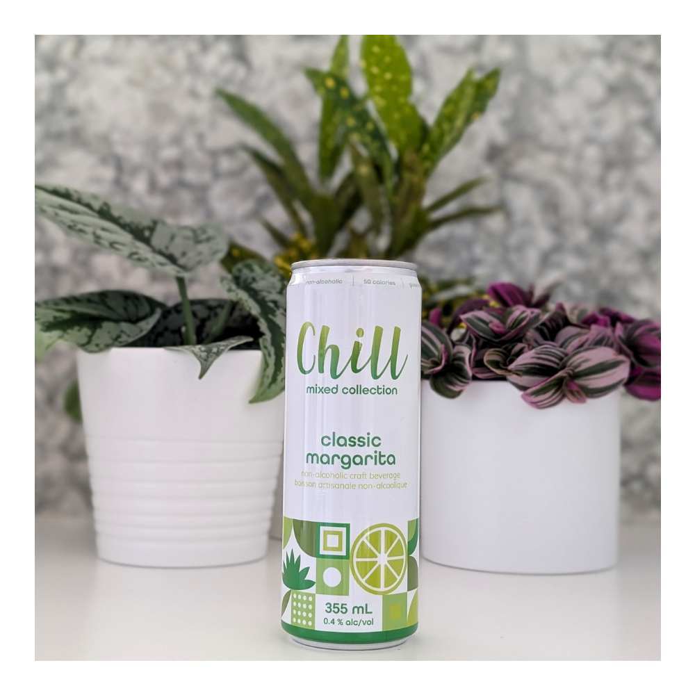 Chill Street Craft Mocktails Classic Margarita Non-Alcoholic Mocktail ...