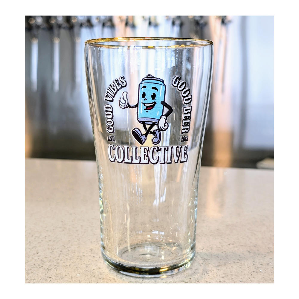 Collective Branded 20 oz Pint Glass – Collective - A Craft Beer Shop