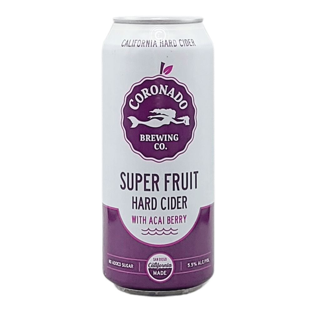 Coronado Brewing Co. Super Fruit Hard Cider with Acai Berry ...