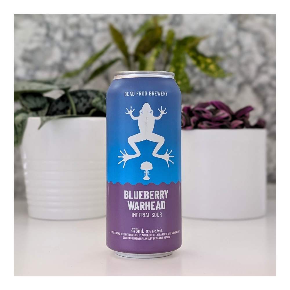 Dead Frog Brewery Blueberry Warhead Imperial Blueberry Sour ...