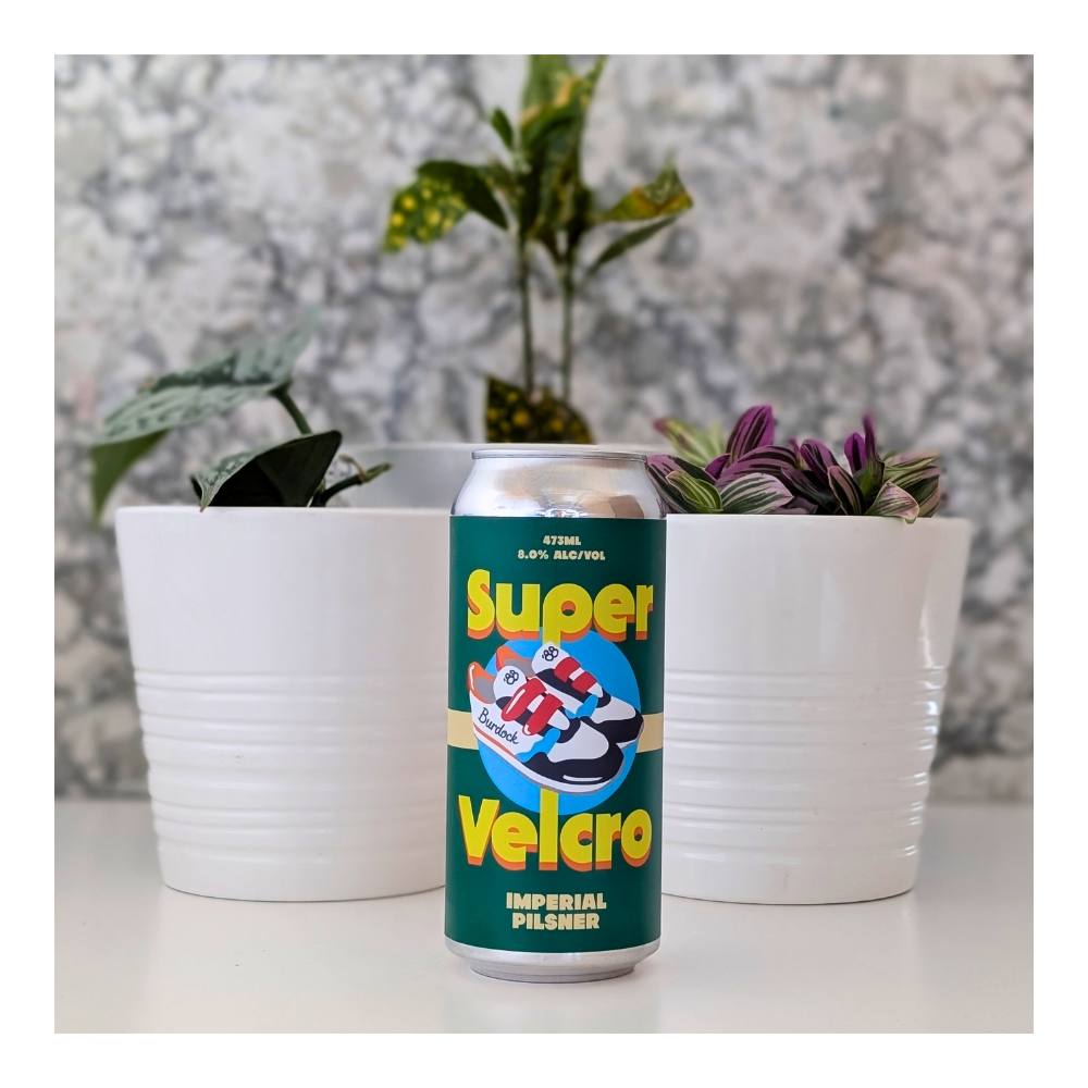 Eighty Eight Brewing Co. x Burdock Brewery Super Velcro Imperial Pilsn ...