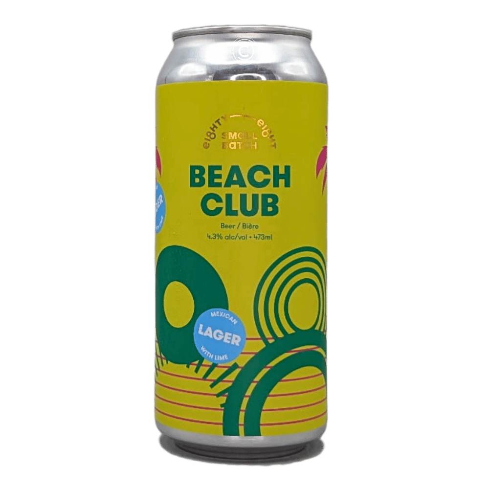 Eighty Eight Brewing Co. Beach Club Mexican Lager with Lime ...