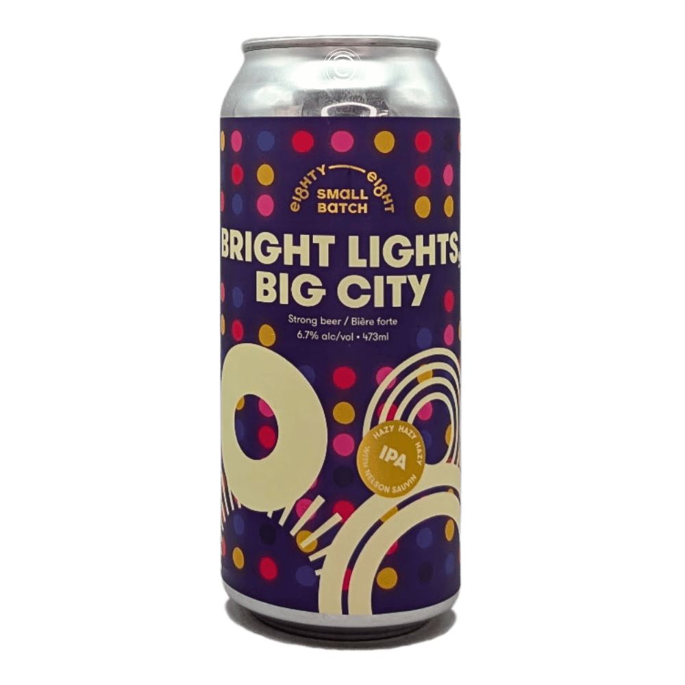 Eighty Eight Brewing Co. Bright Lights, Big City Hazy IPA – Collective ...
