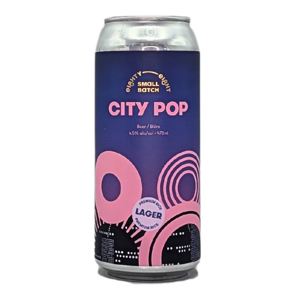 Eighty-Eight Brewing Co. City Pop Rice Lager – Collective - A Craft ...