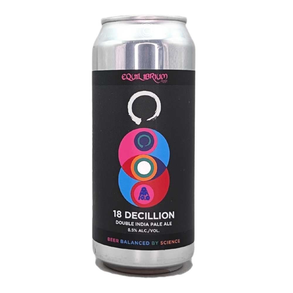 Equilibrium Brewery x Omnipollo 18 Decillion Imperial Hazy IPA ...