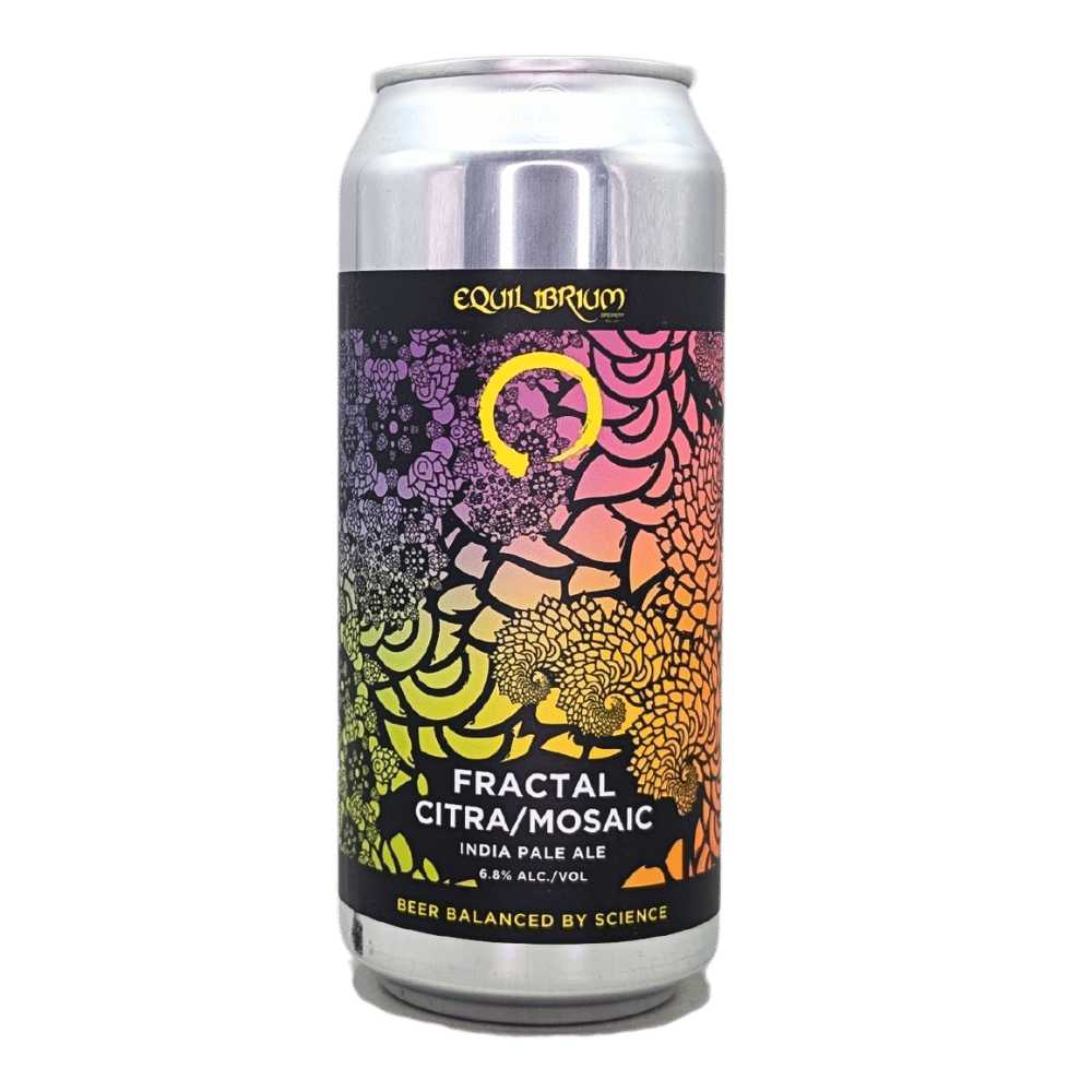 Equilibrium Brewery Fractal Citra/Mosaic Hazy IPA – Collective - A ...