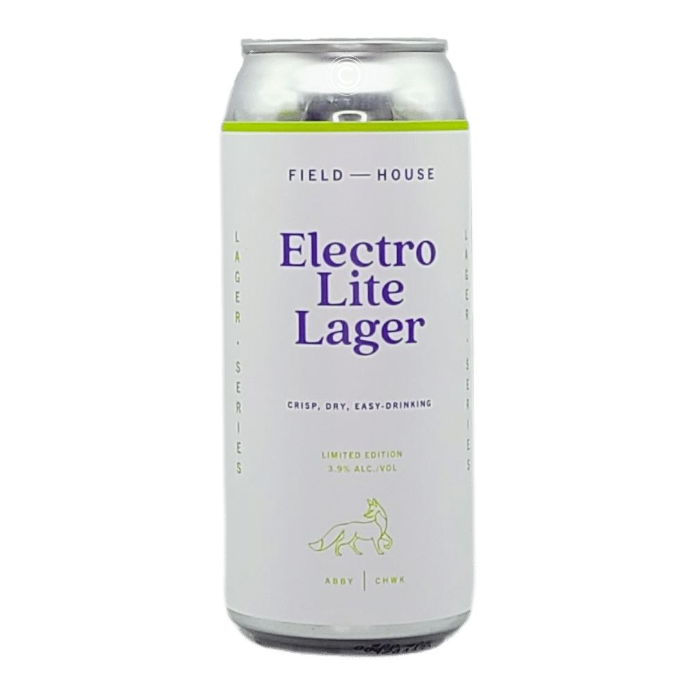 Field House Brewing Co. Electro Lite Lager – Collective - A Craft Beer Shop