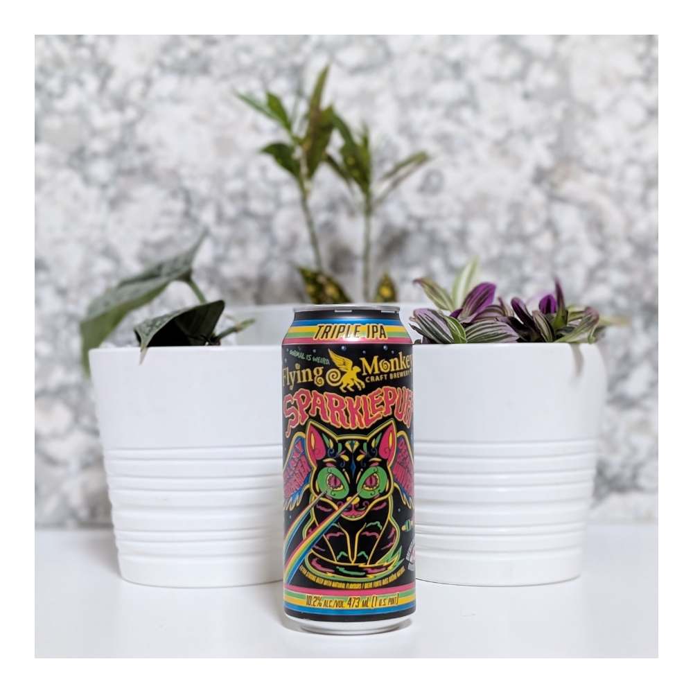 Flying Monkeys Craft Brewery Sparklepuff Triple IPA – Collective - A ...