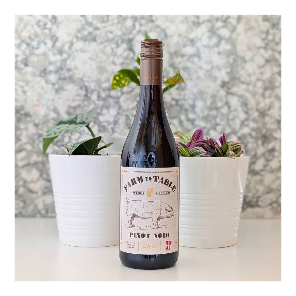 Fowles Vineyard Farm to Table Pinot Noir – Collective - A Craft Beer Shop