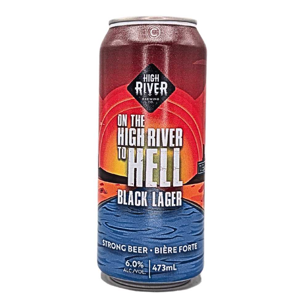 High River Brewing Co. On The High River To Hell Dark Lager ...