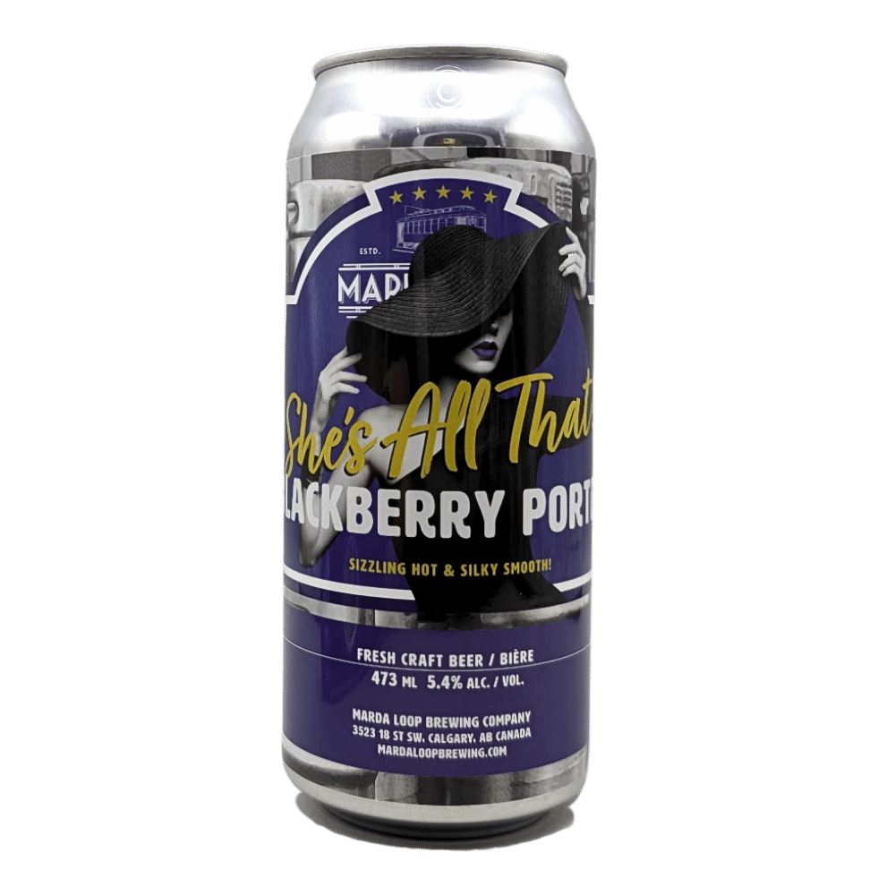 Marda Loop Brewing Company She's All That Blackberry Porteru ...