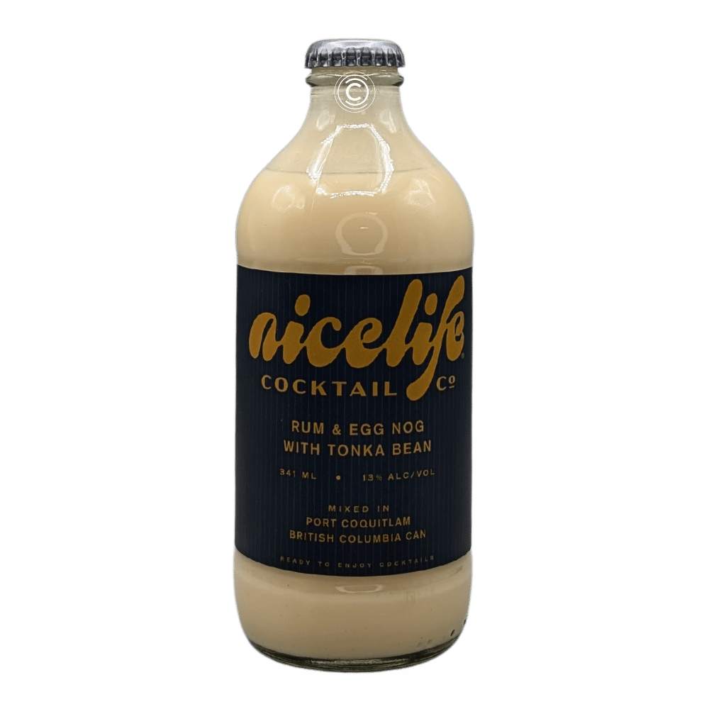 NiceLife Cocktail Co. Rum & Eggnog with Tonka Bean Rum Cocktail ...