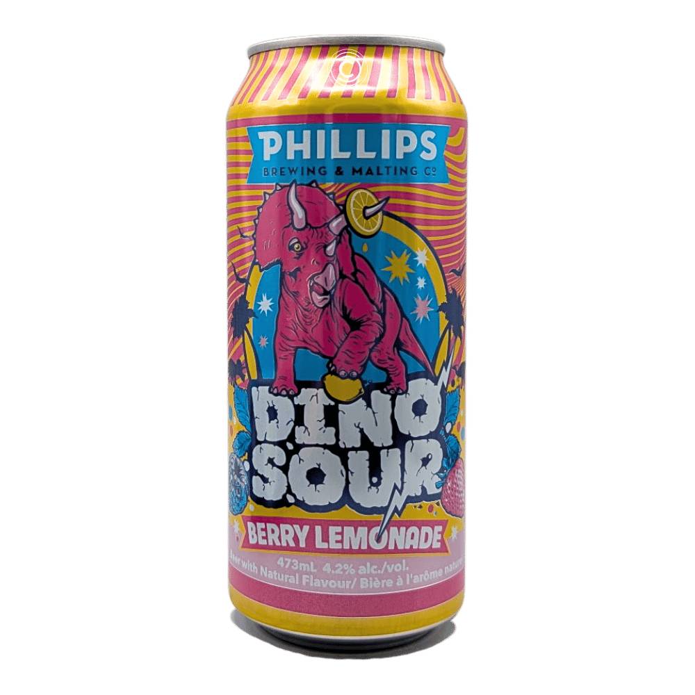 Phillips Brewing & Malting DinoSour Berry Lemonade Sour – Collective ...
