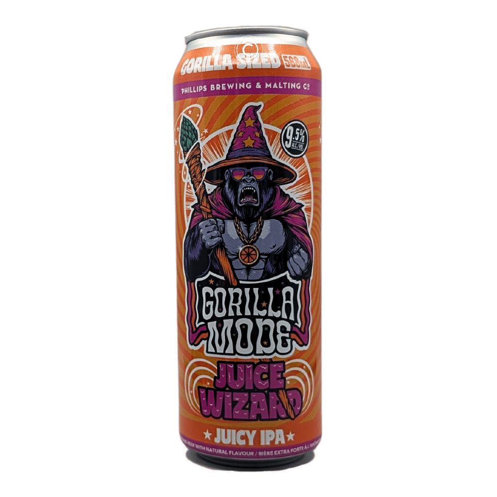 Phillips Brewing Gorilla Mode Juice Wizard Juicy IPA – Collective - A Craft Beer Shop