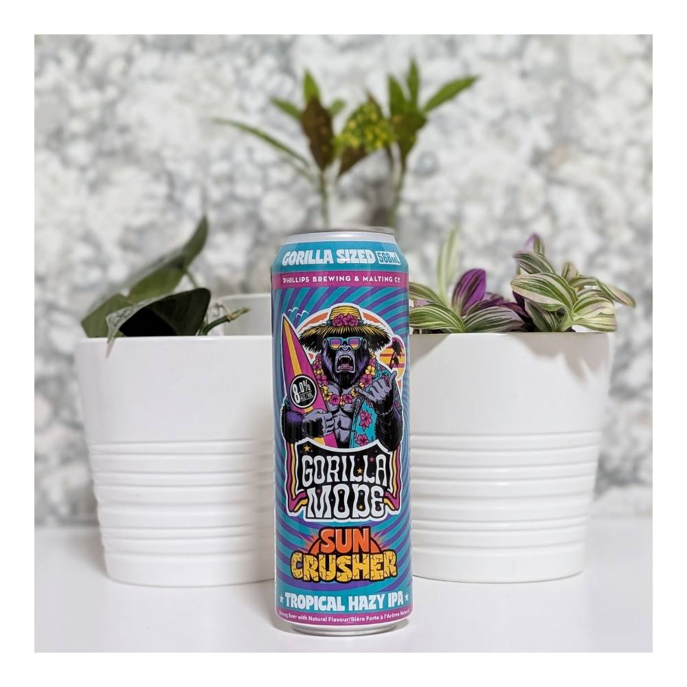 Phillips Brewing Gorilla Mode Suncrusher Tropical Hazy IPA – Collective ...