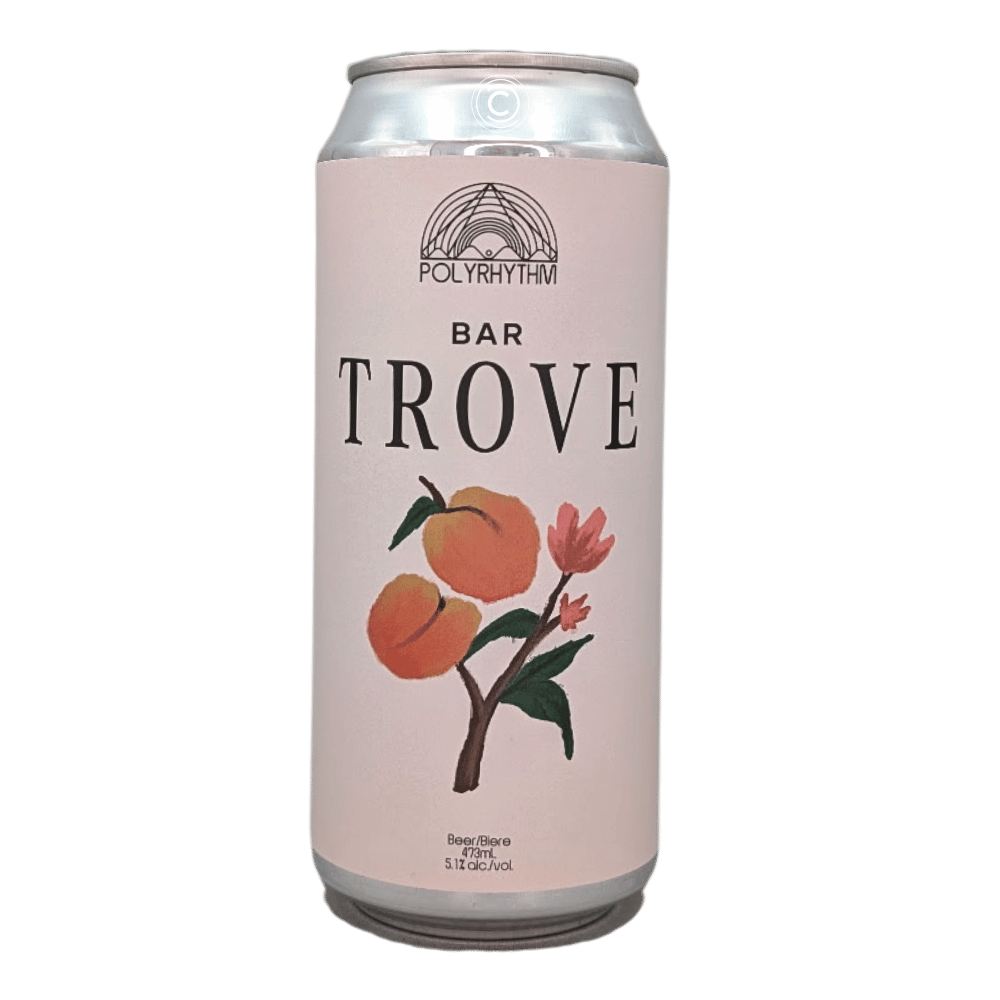 Polyrhythm Brewing Bar Trove Peach Sour – Collective - A Craft Beer Shop