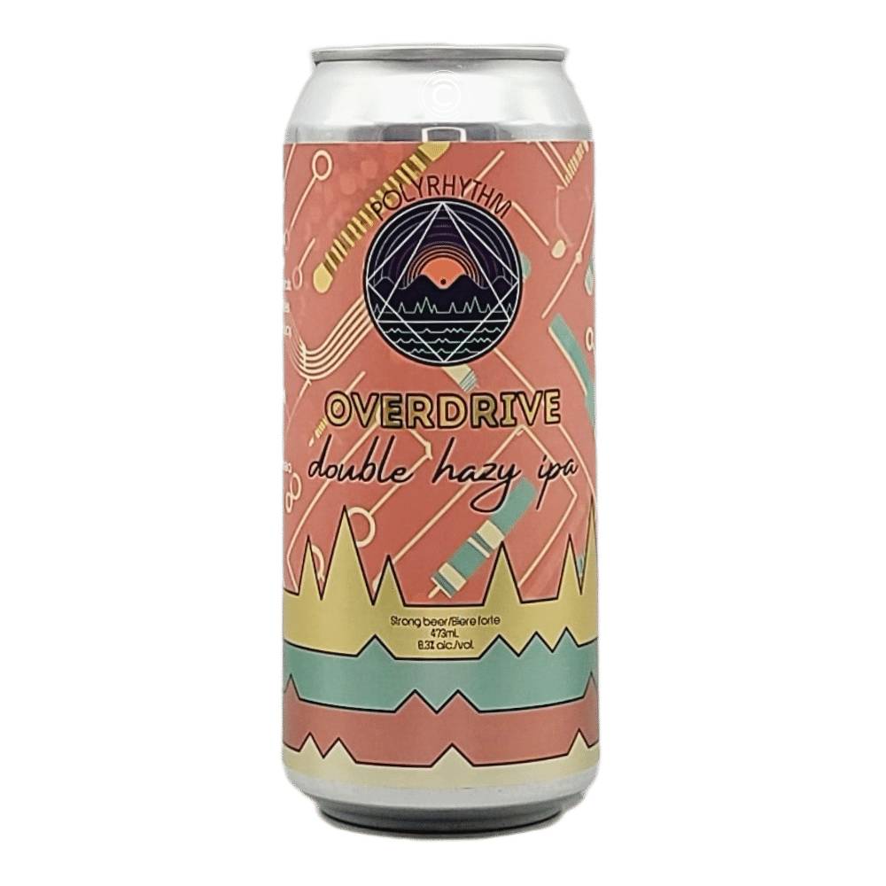 Polyrhythm Brewing Overdrive Double Hazy IPA – Collective - A Craft ...