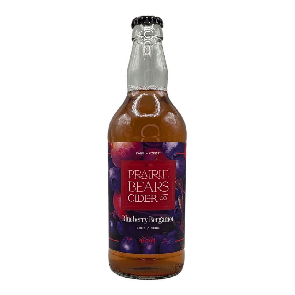 Prairie Bears Cider Co. Blueberry Bergamot Cider – Collective - A Craft ...