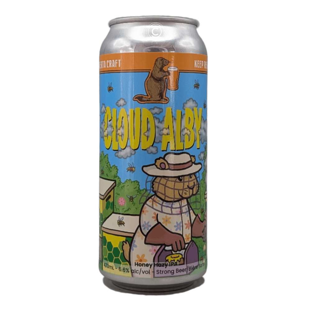 Prairie Dog Brewing x Fallentimber Meadery Cloud Alby Hazy IPA ...