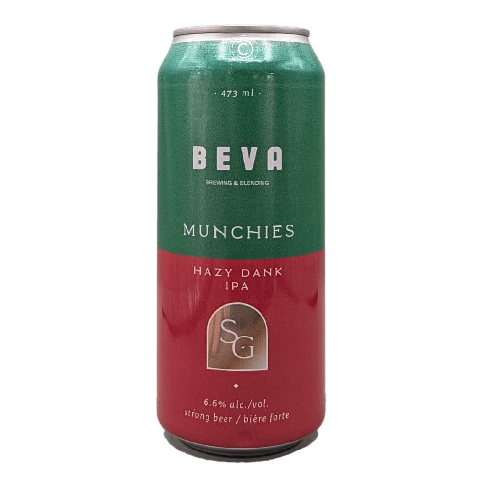 Small Gods Brewing Co. x Beva Brewing & Blending Munchies Hazy IPA ...
