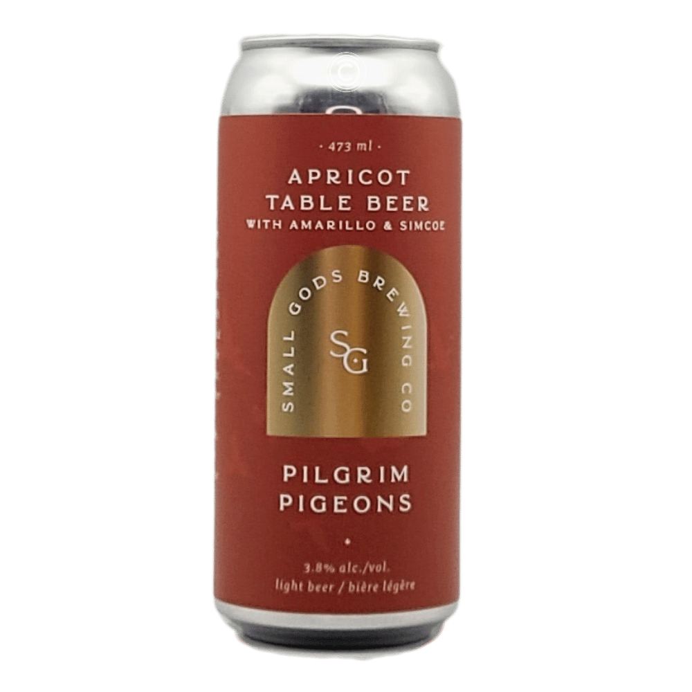 Small Gods Brewing Co. Pilgrim Pigeons Apricot Table Beer – Collective ...