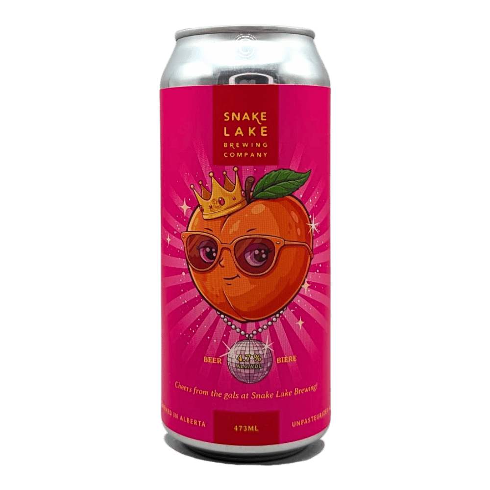 Snake Lake Brewing Company Peachy Queen Peach Jasmine Wheat Ale ...