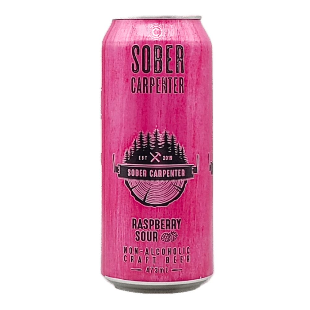 Sober Carpenter Craft Raspberry Sour Non-Alcoholic – Collective - A ...