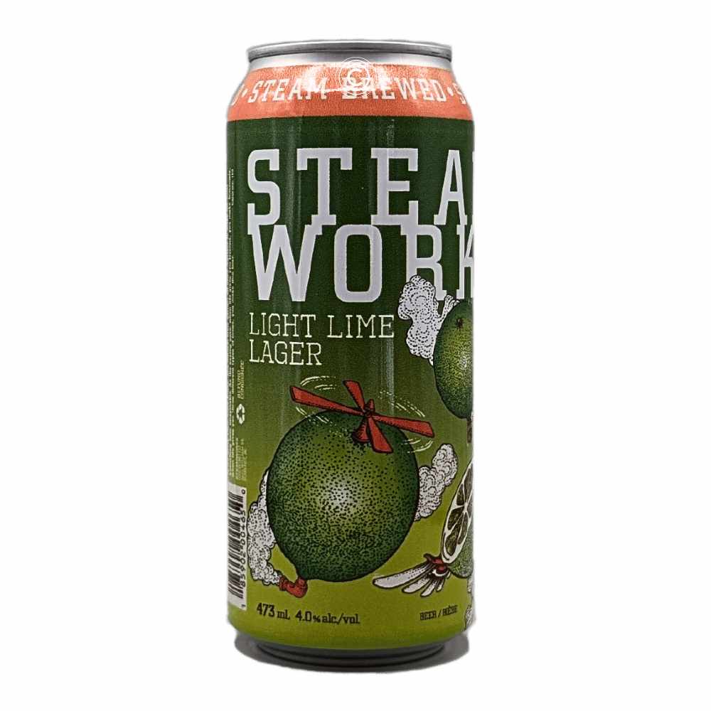 Steamworks Brewing Light Lime Lager – Collective - A Craft Beer Shop