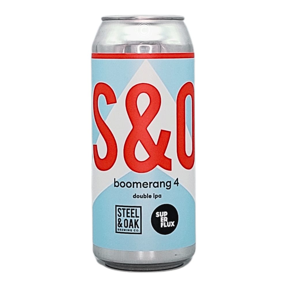 Steel & Oak Brewing Co. x Superflux Beer Company Boomerang 4 Hazy Doub ...