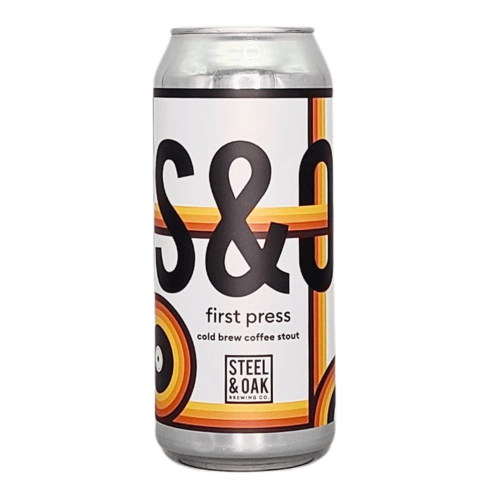 Steel & Oak Brewing Co. First Press Cold Brew Coffee Stout – Collective ...