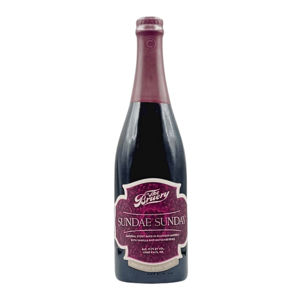 The Bruery Sundae Sunday Imperial Stout Aged in Bourbon Barrels ...
